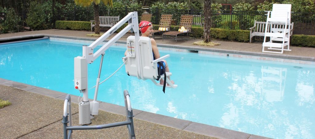 AXS 2 Pool Lift Hoist - Dolphin Mobility