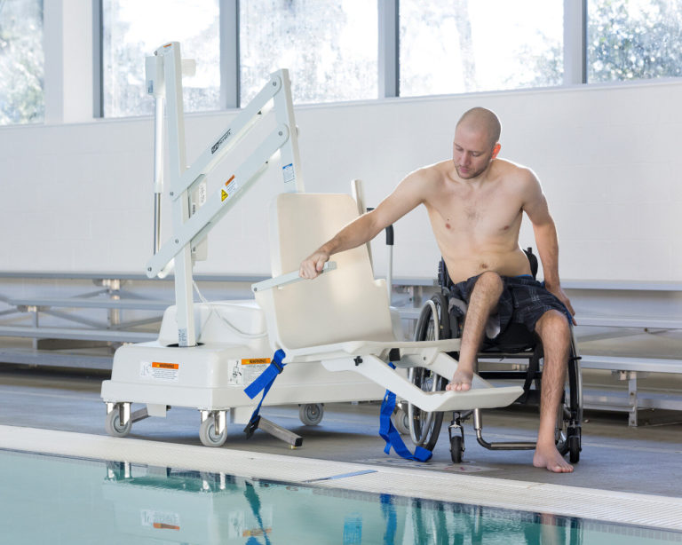 PAL 2 Portable Pool Hoist - Dolphin Mobility